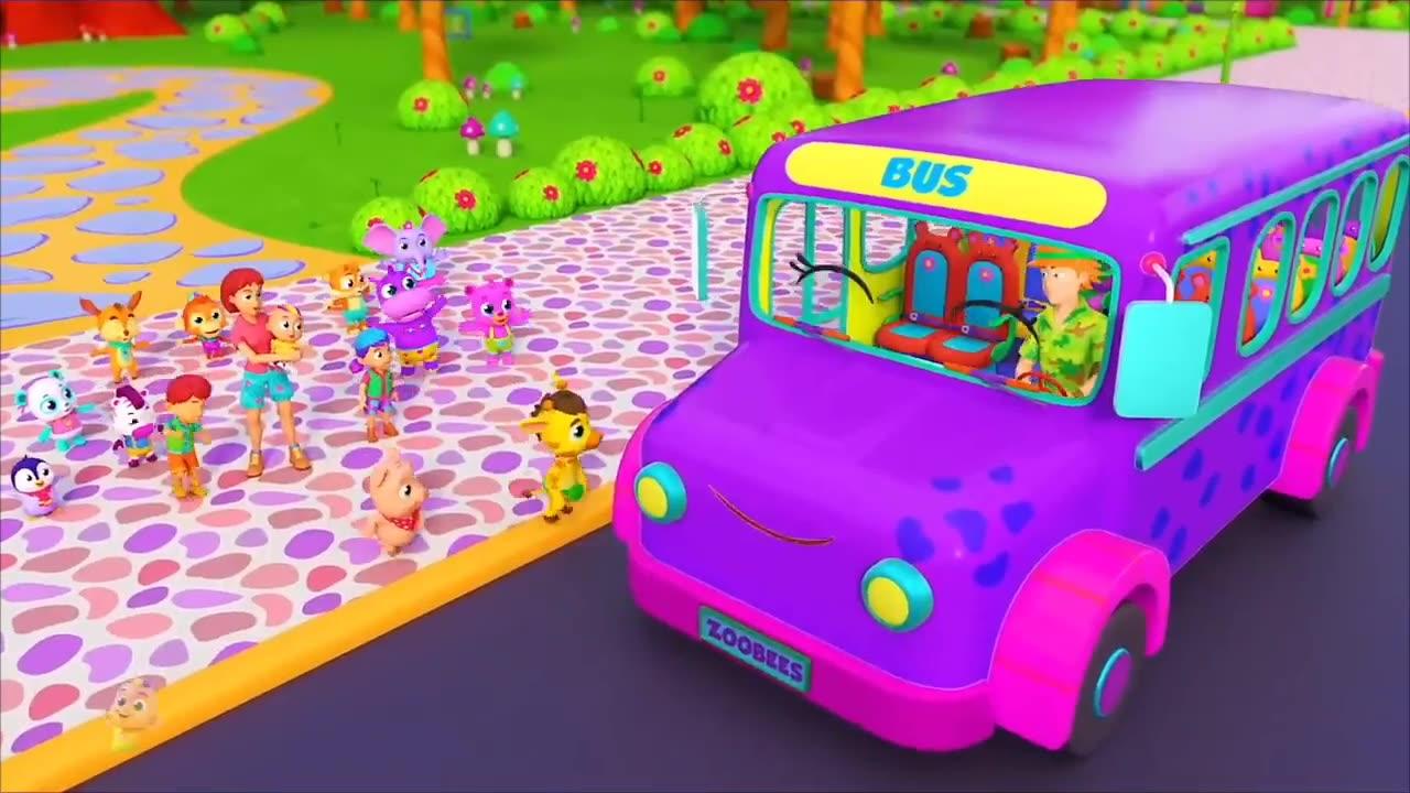 Wheels on the Bus - Nursery Rhymes and Kids - One News Page VIDEO