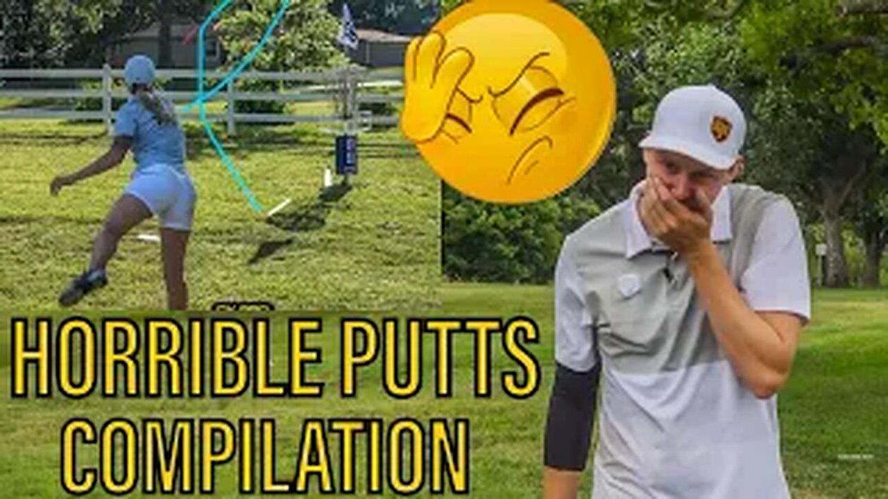 DISC GOLF FAILS - HORRIBLE PUTTS EDITION - One News Page VIDEO