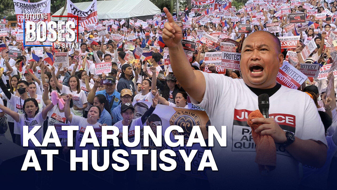 Patuloy ang pagsigaw ng katarungan at hustisya - One News Page VIDEO