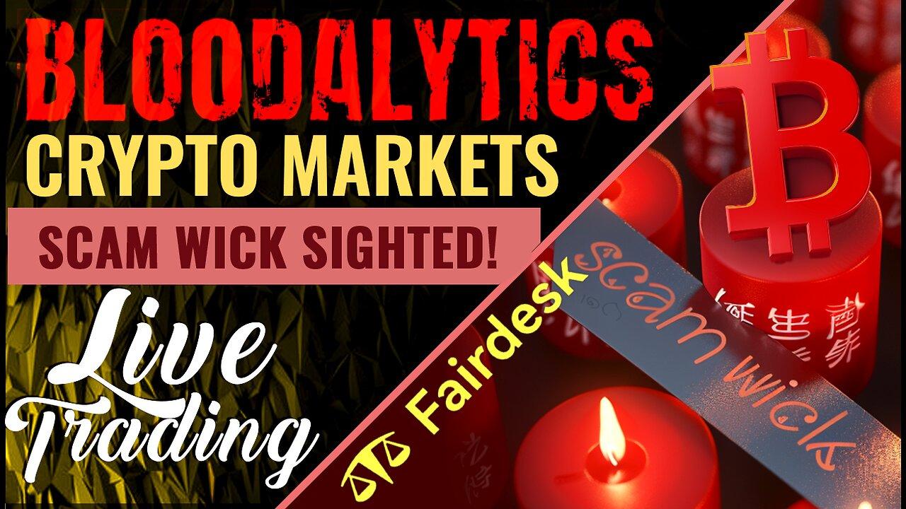 Bitcoin Alert! Scam Wick Wipes Out LONGS, ONLY - One News Page VIDEO