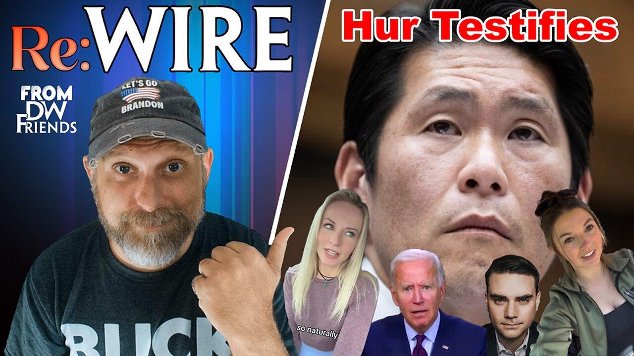EP18: Hur Testifies, Biden's Fails Again, - One News Page VIDEO