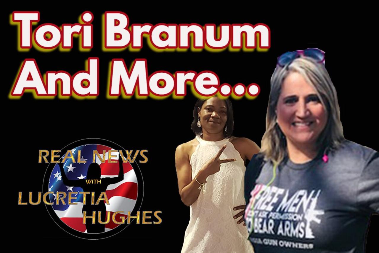 Special Guest Tori Branum And More... Real News - One News Page VIDEO