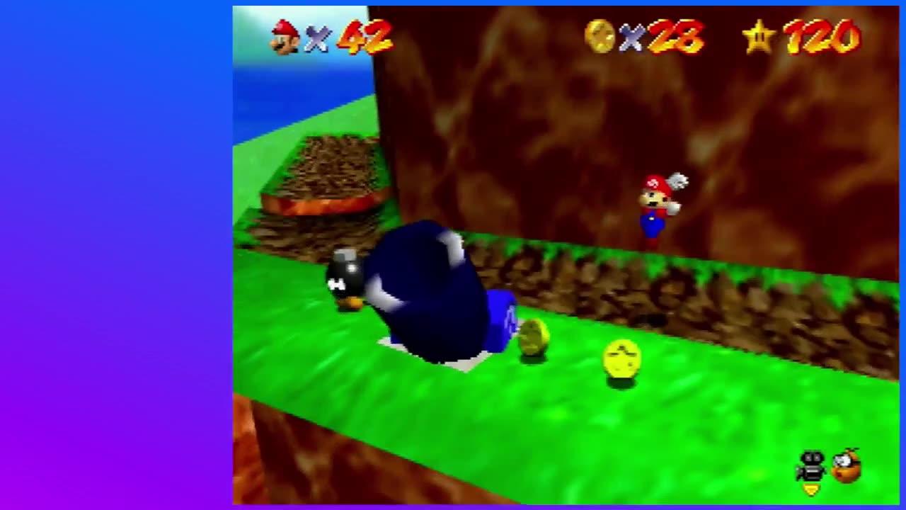 Super Mario 64 Speedrun 100% - all 120 stars - One News Page VIDEO
