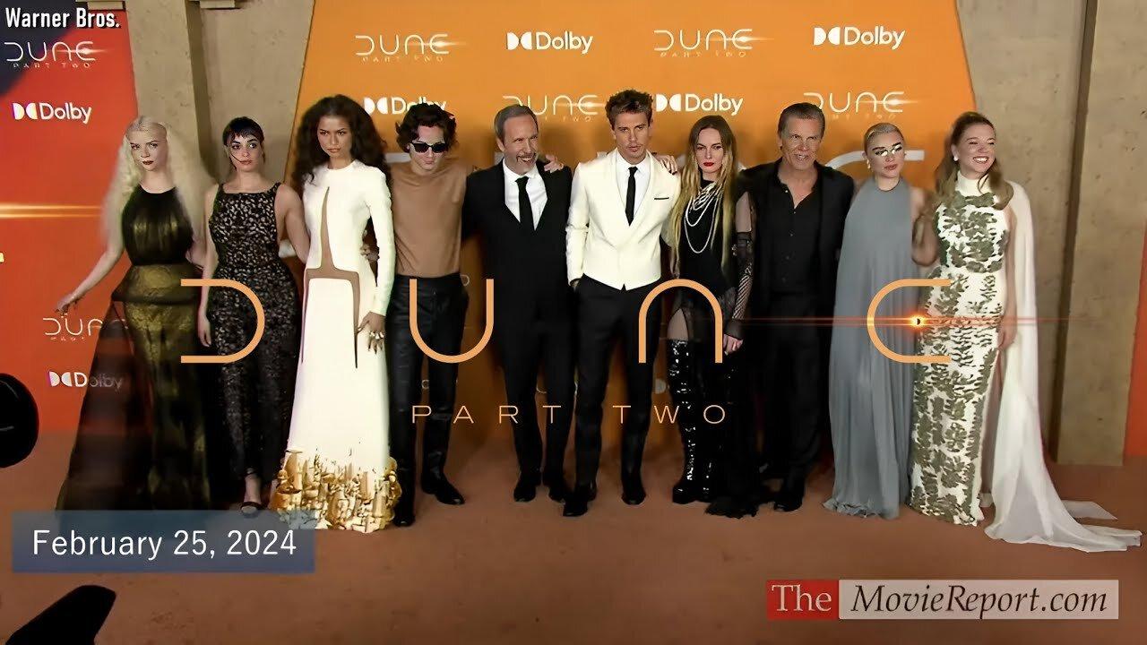 DUNE PART TWO US premiere Timothée Chalamet, - One News Page VIDEO