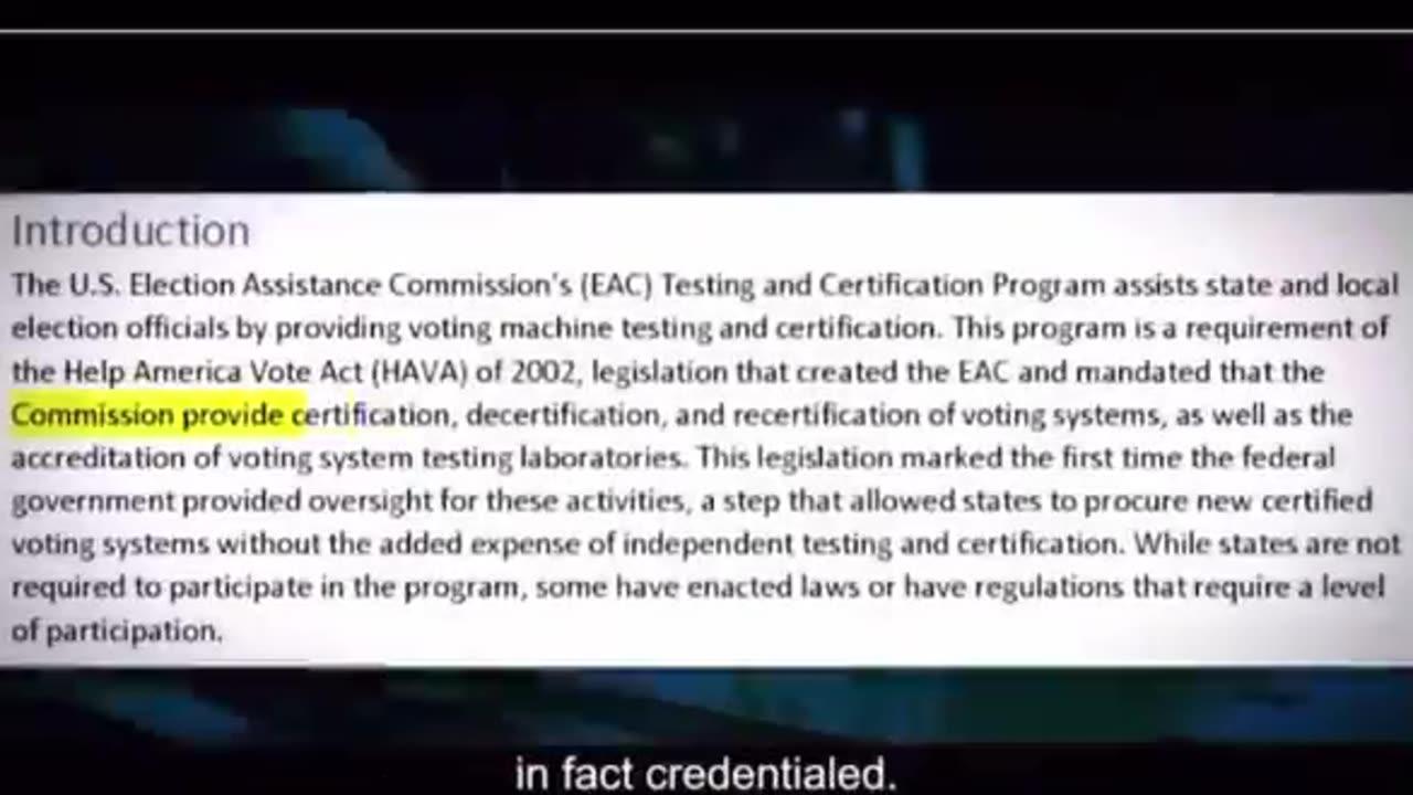 Michigan used uncertified machines. We already - One News Page VIDEO