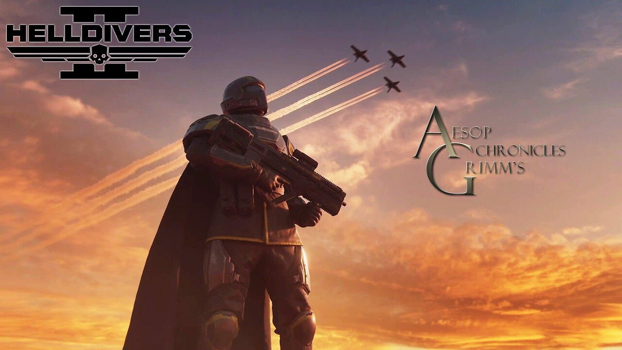 Trying out HELLDIVERS 2 (feel free to join on - One News Page VIDEO