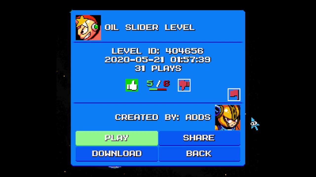 Mega Man Maker Level Highlight: Oil Slider Level - One News Page VIDEO