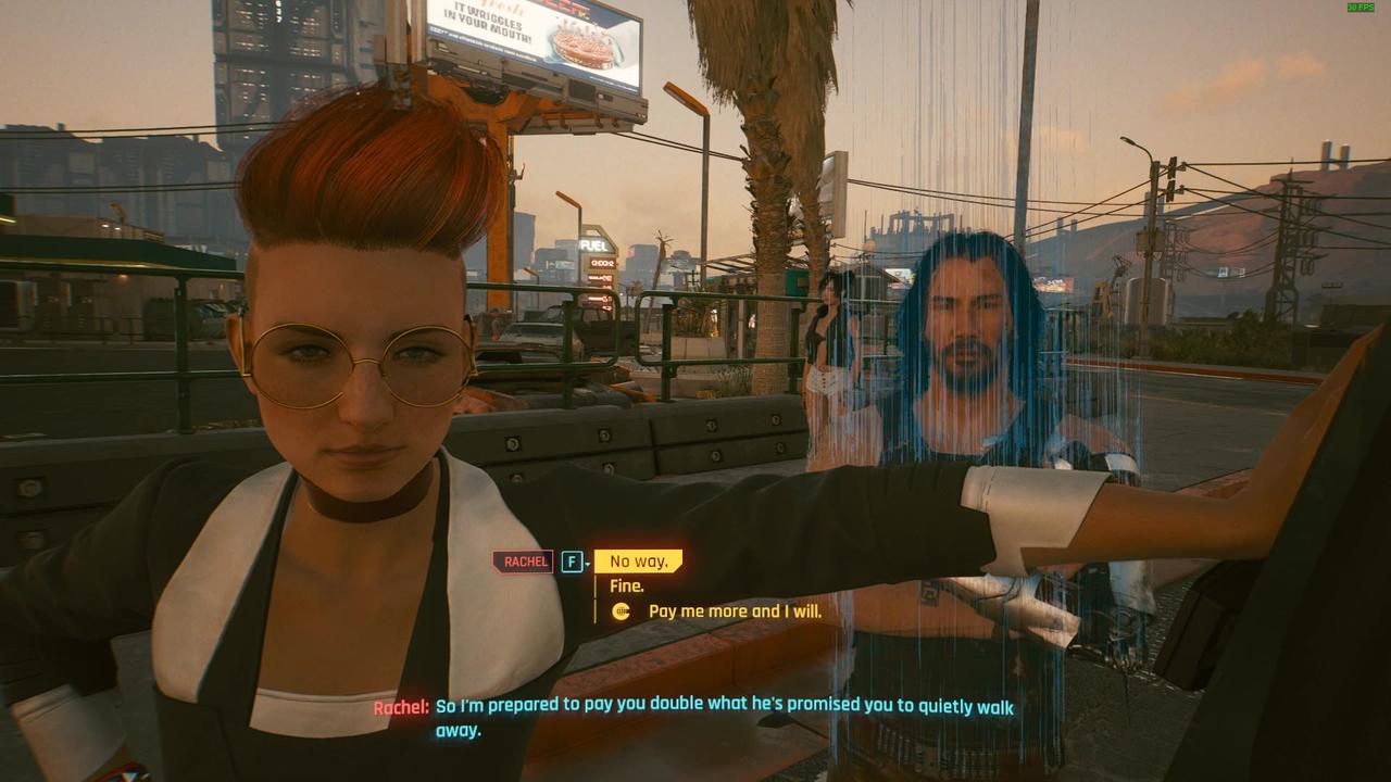 Cyberpunk 2077 - NPC Bugs Out And Vanishes - One News Page VIDEO