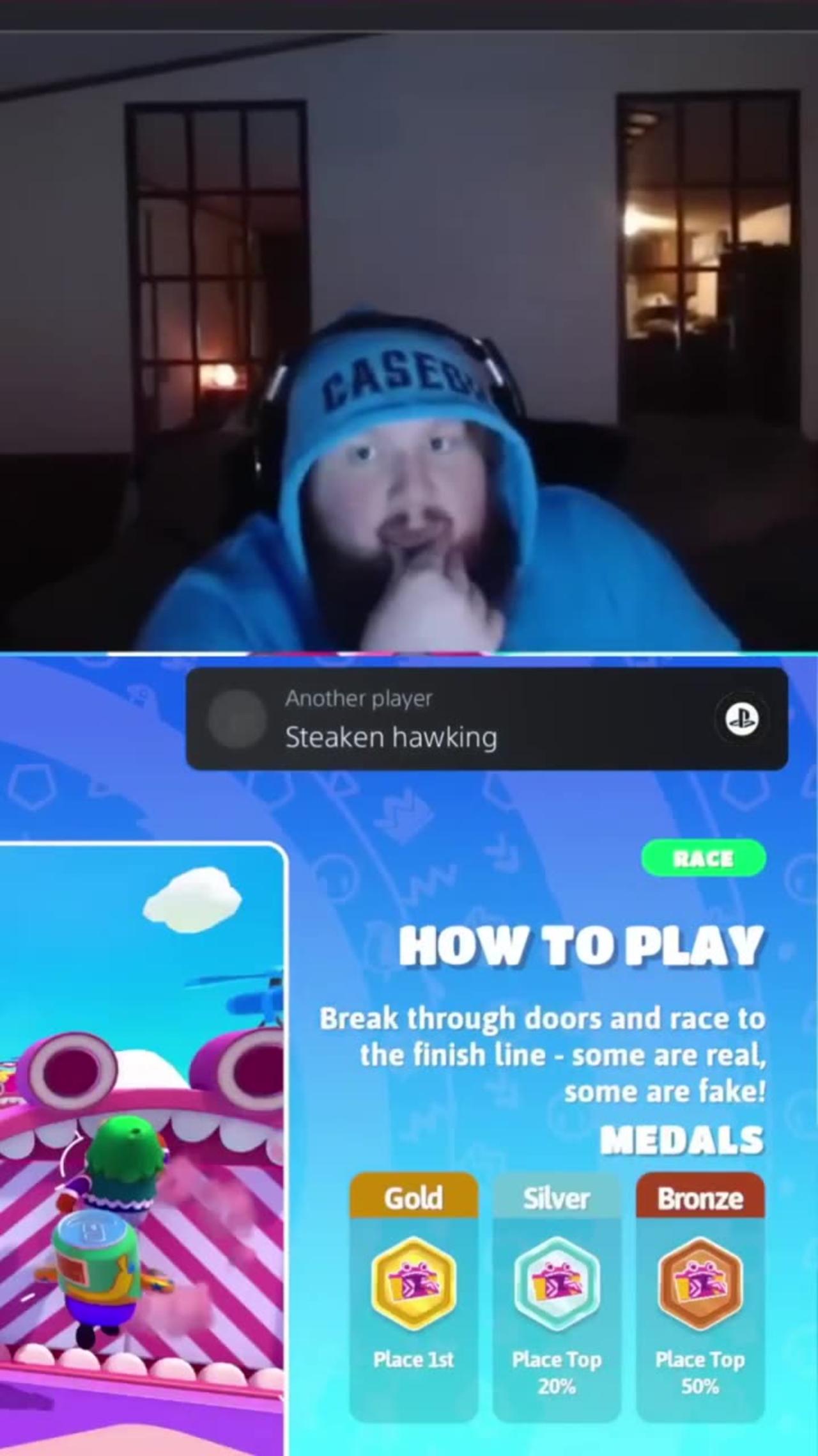 Caseoh reading INSANNEEE ps5 messages - One News Page VIDEO