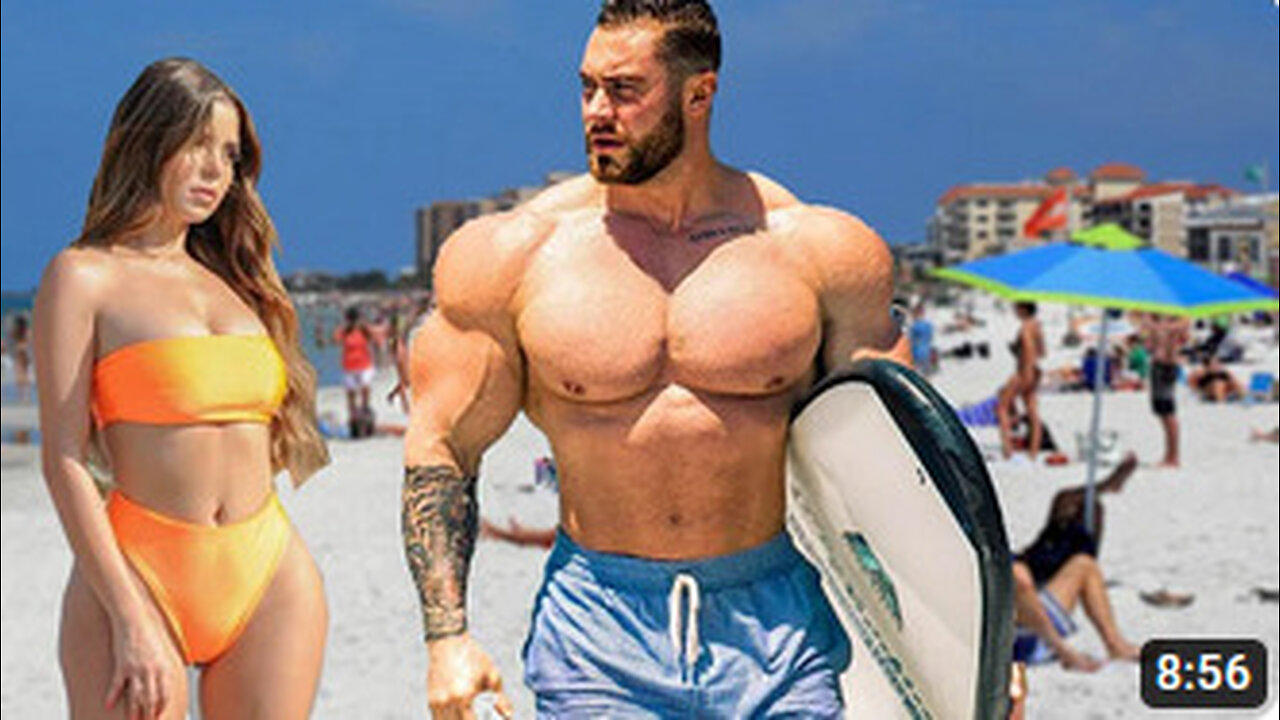When Bodybuilders Go Shirtless In Public! - One News Page VIDEO