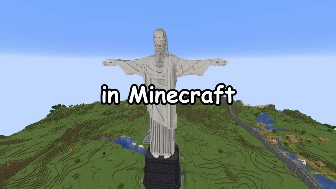 Building 7 wonders of the World in Minecraft - One News Page VIDEO