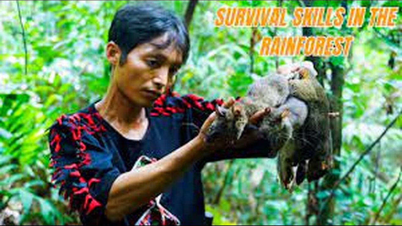 Survival Skills In The Rainforest - No Food, No - One News Page VIDEO