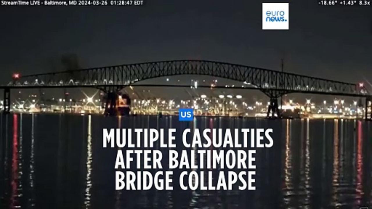 Baltimore bridge collapse sends authorities - One News Page VIDEO