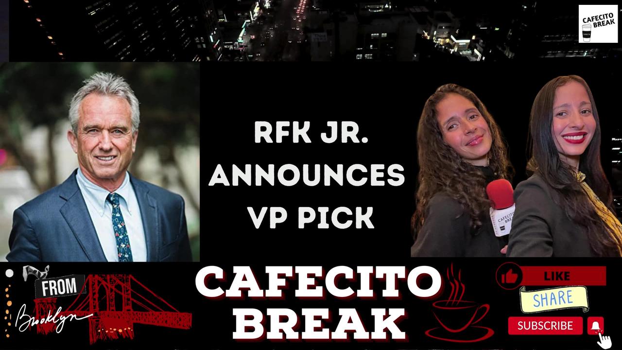 RFK Jr. Announces VP Pick - Live at 2pm - One News Page VIDEO