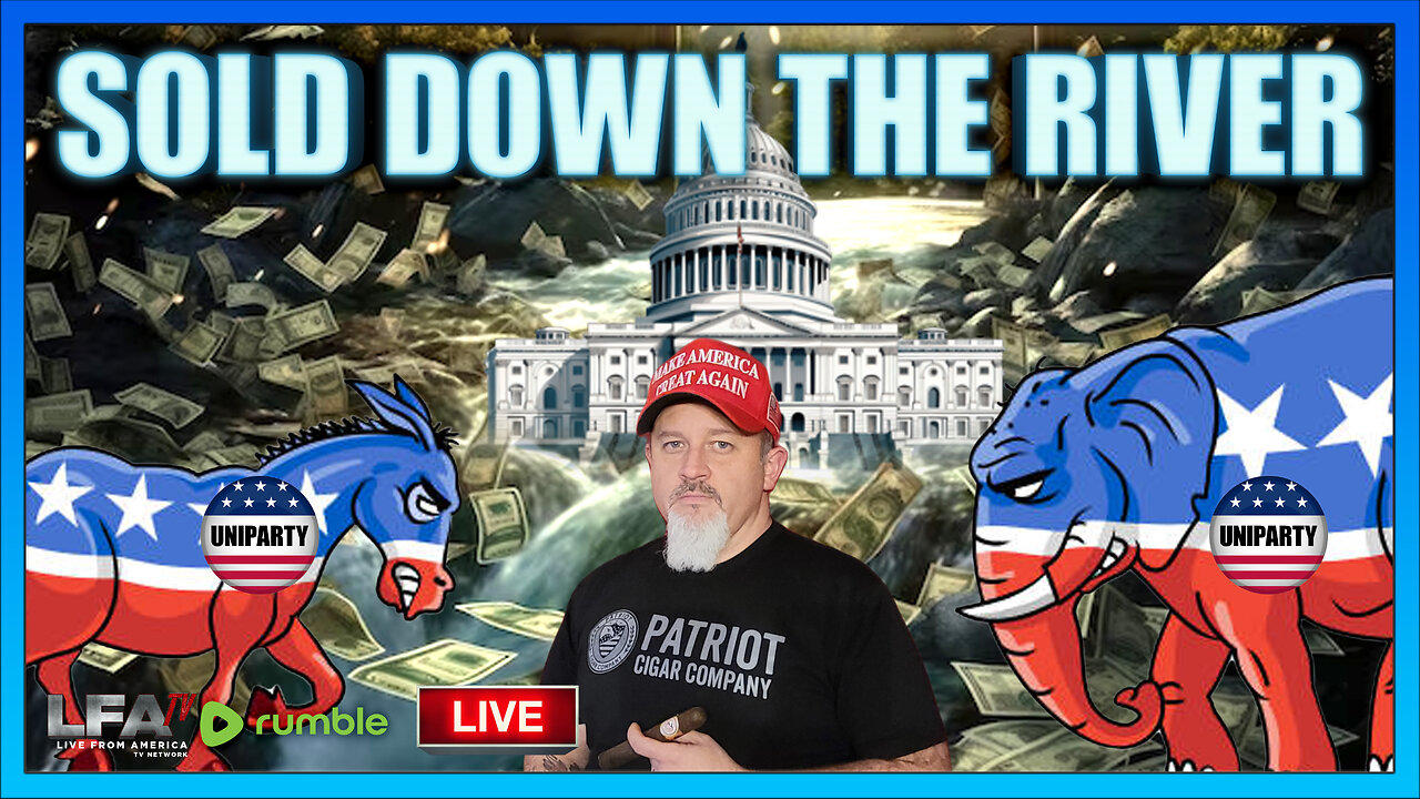 Sold Down The River | AMERICA FIRST LIVE 3.26.24 - One News Page VIDEO