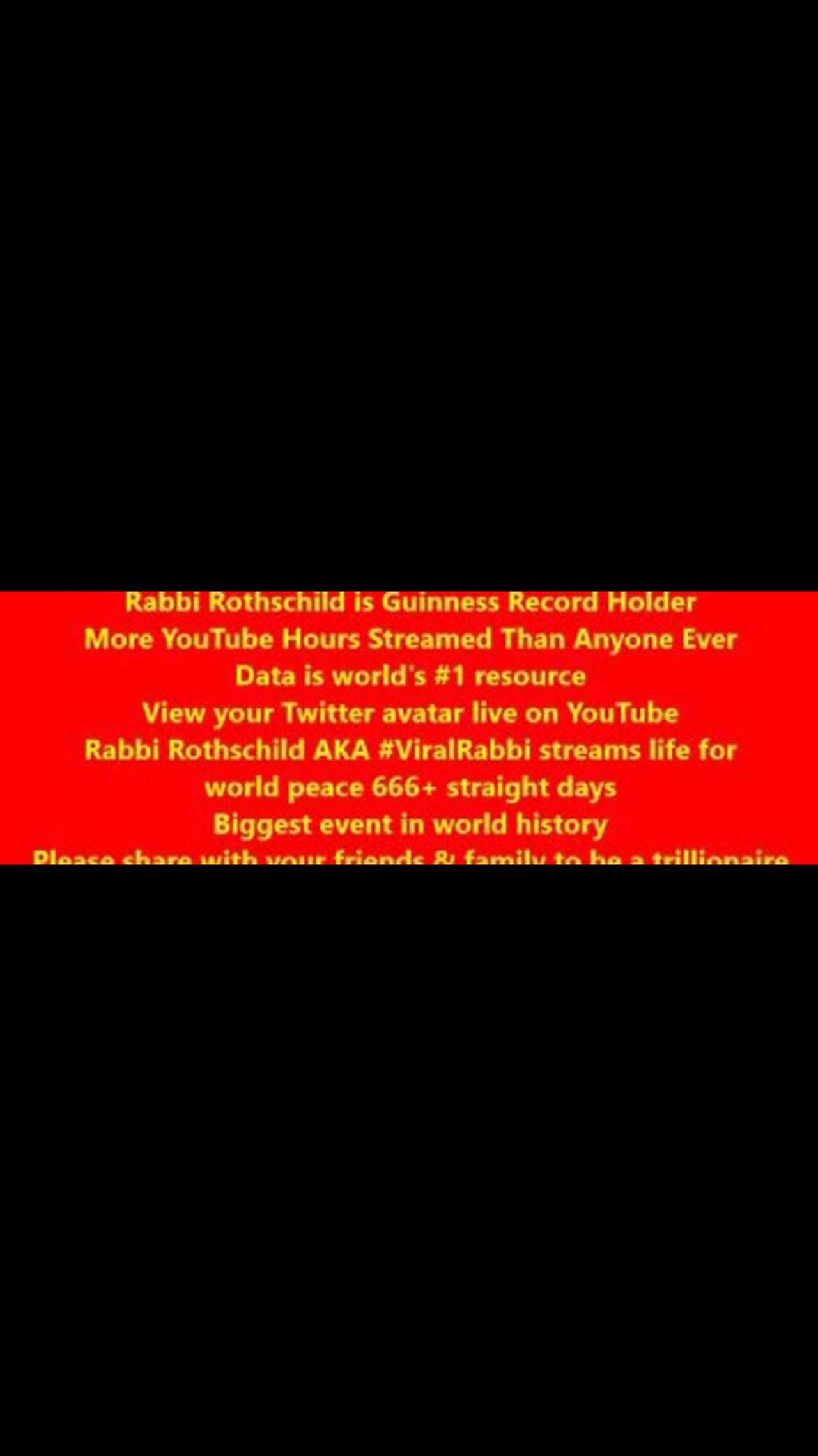 🔴BREAKING NEWS: RABBI ROTHSCHILD AKA - One News Page VIDEO