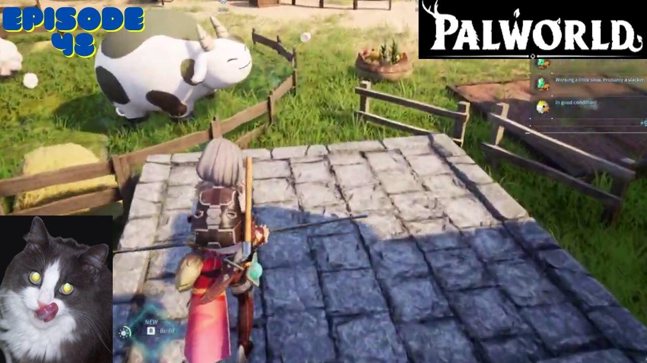 Palworld Episode 48 - Improving My First Base. - One News Page VIDEO