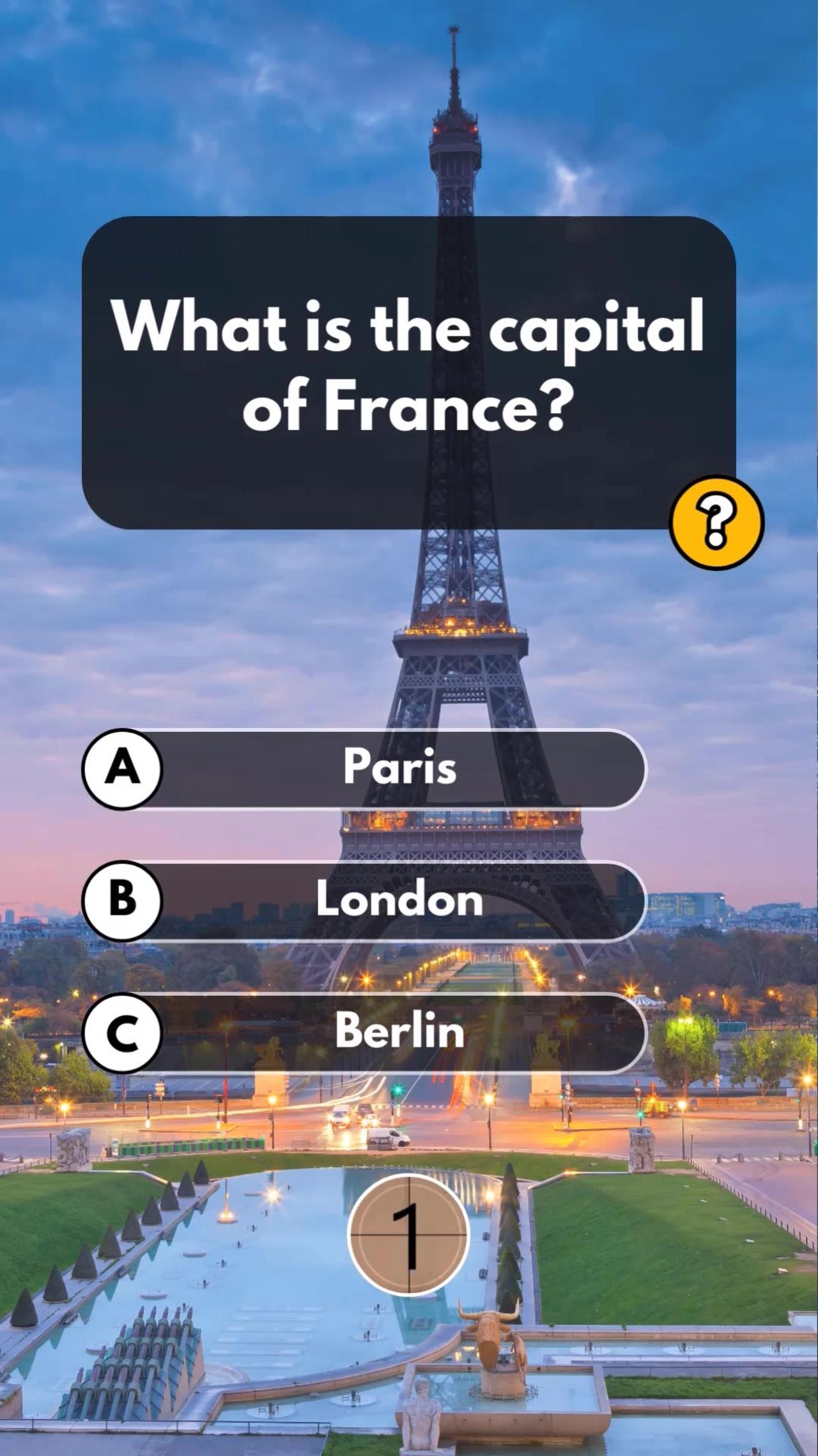 What is the capital of France? - One News Page VIDEO