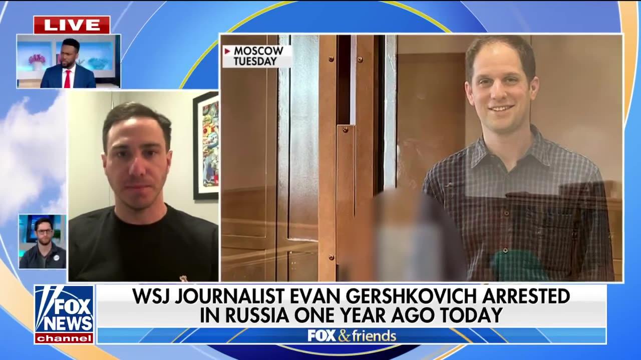 WSJ Journalist Arrested In Russia 1 yr Ago - One News Page VIDEO