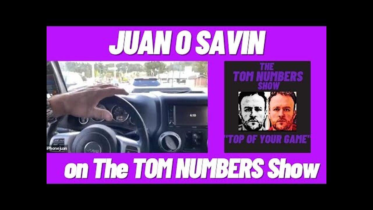 JUAN O SAVIN on The TOM NUMBERS Show - One News Page VIDEO