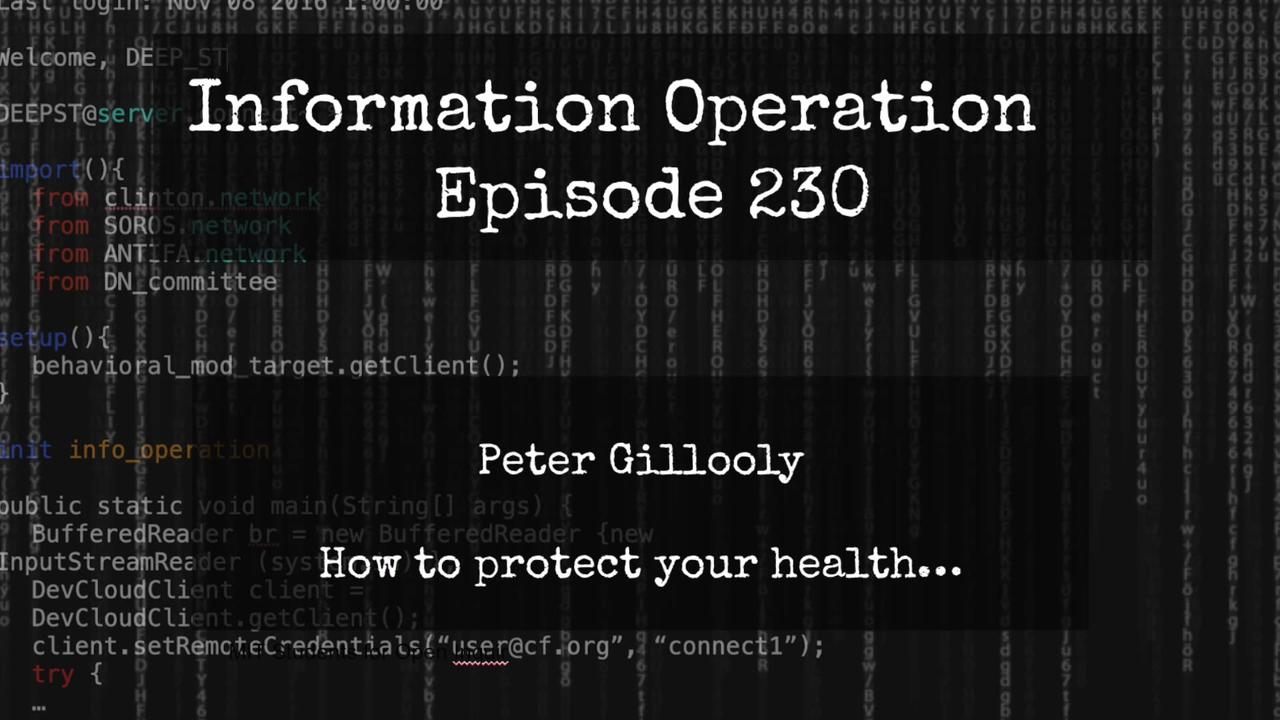 IO Episode 230 - Peter Gillooly - How To Protect - One News Page VIDEO