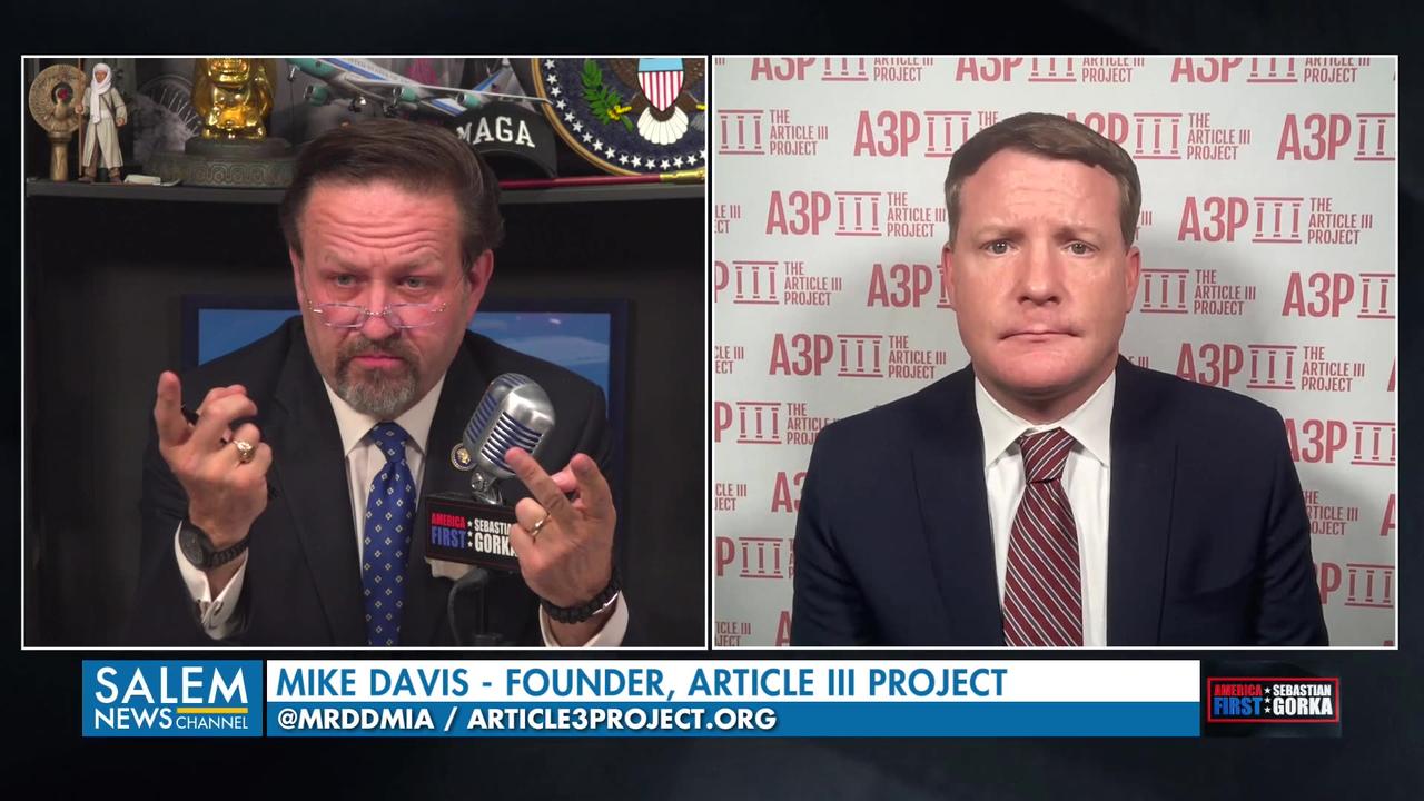 Mike Davis to Sebastian Gorka: “Judge Reggie - One News Page VIDEO