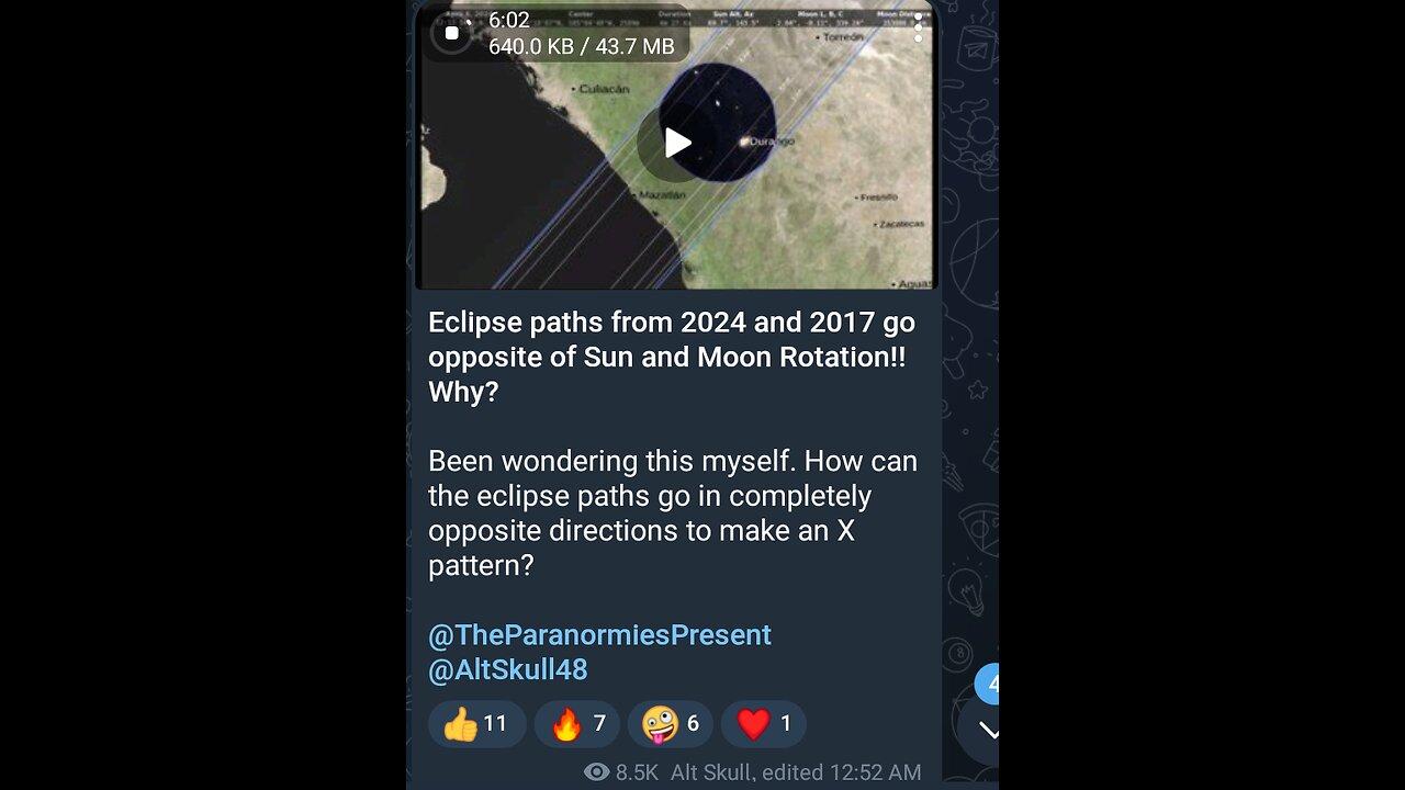Documentary: Opposing Eclipse Paths - One News Page VIDEO