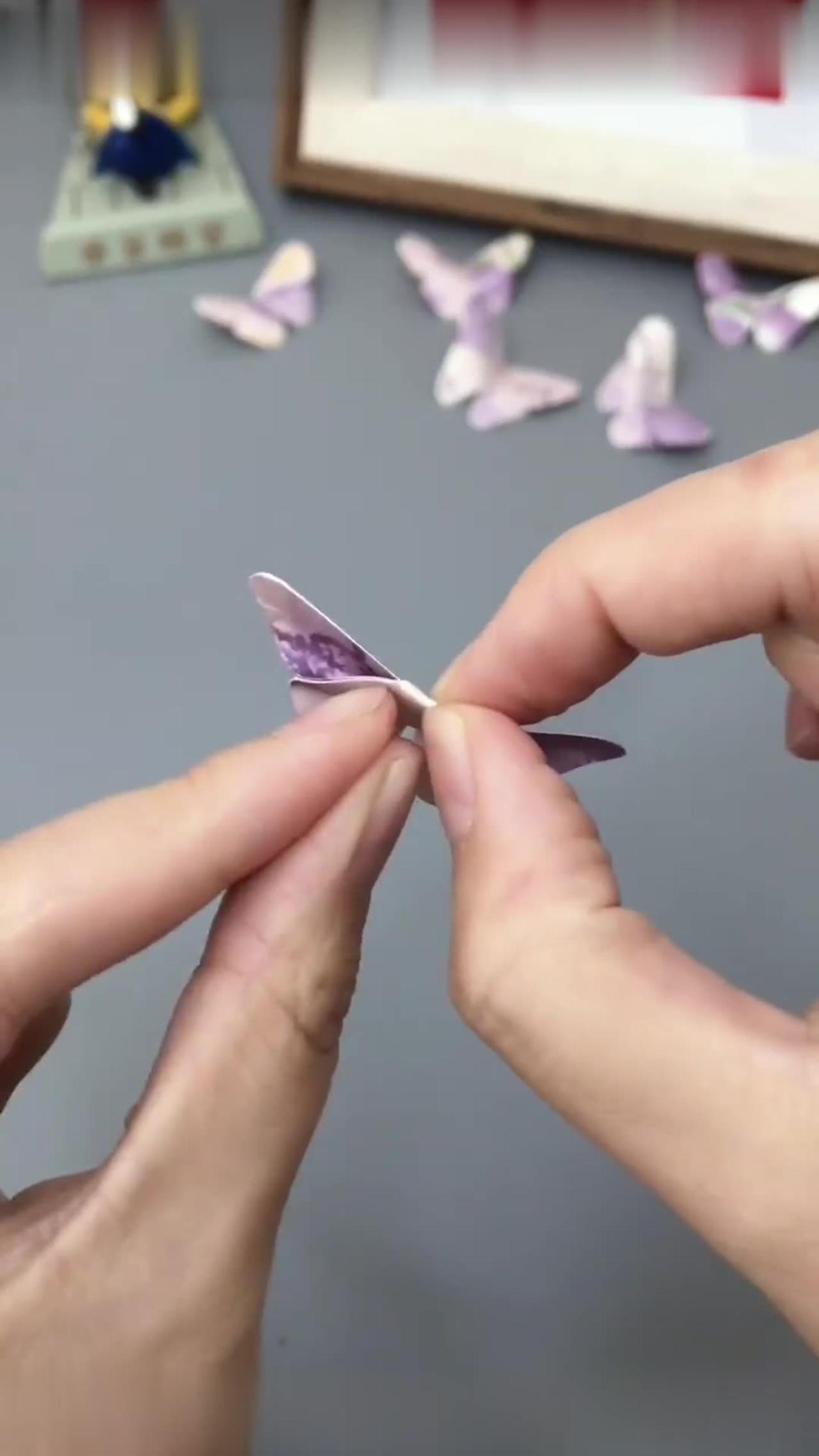 "Origami Butterfly Tutorial: How to Fold a - One News Page VIDEO