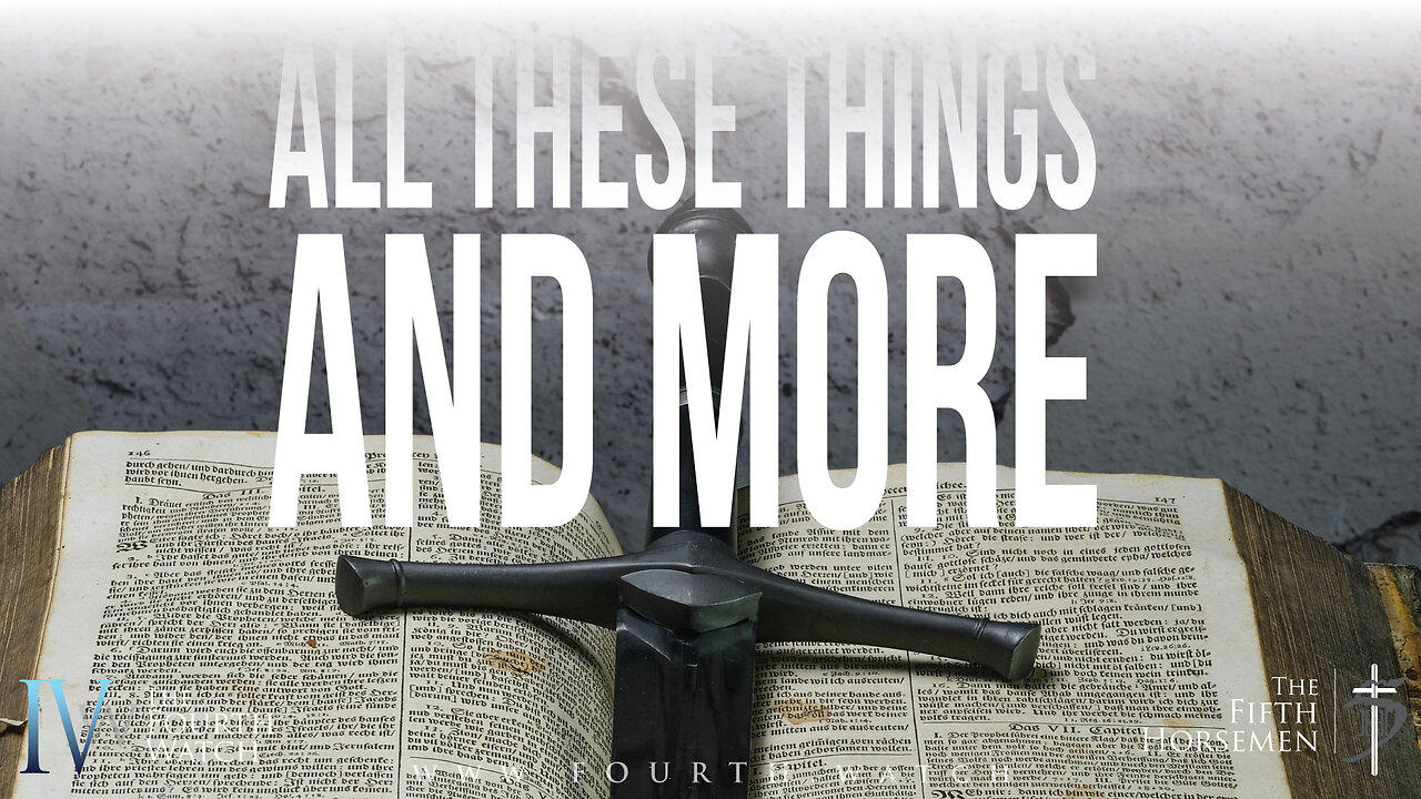 Bible Study - All these things AND MORE - One News Page VIDEO