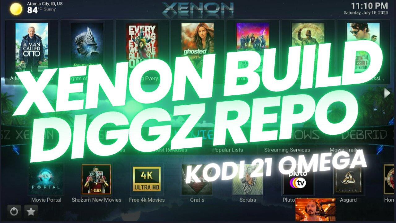 Kodi Builds - Xenon - Diggz Repo - One News Page VIDEO