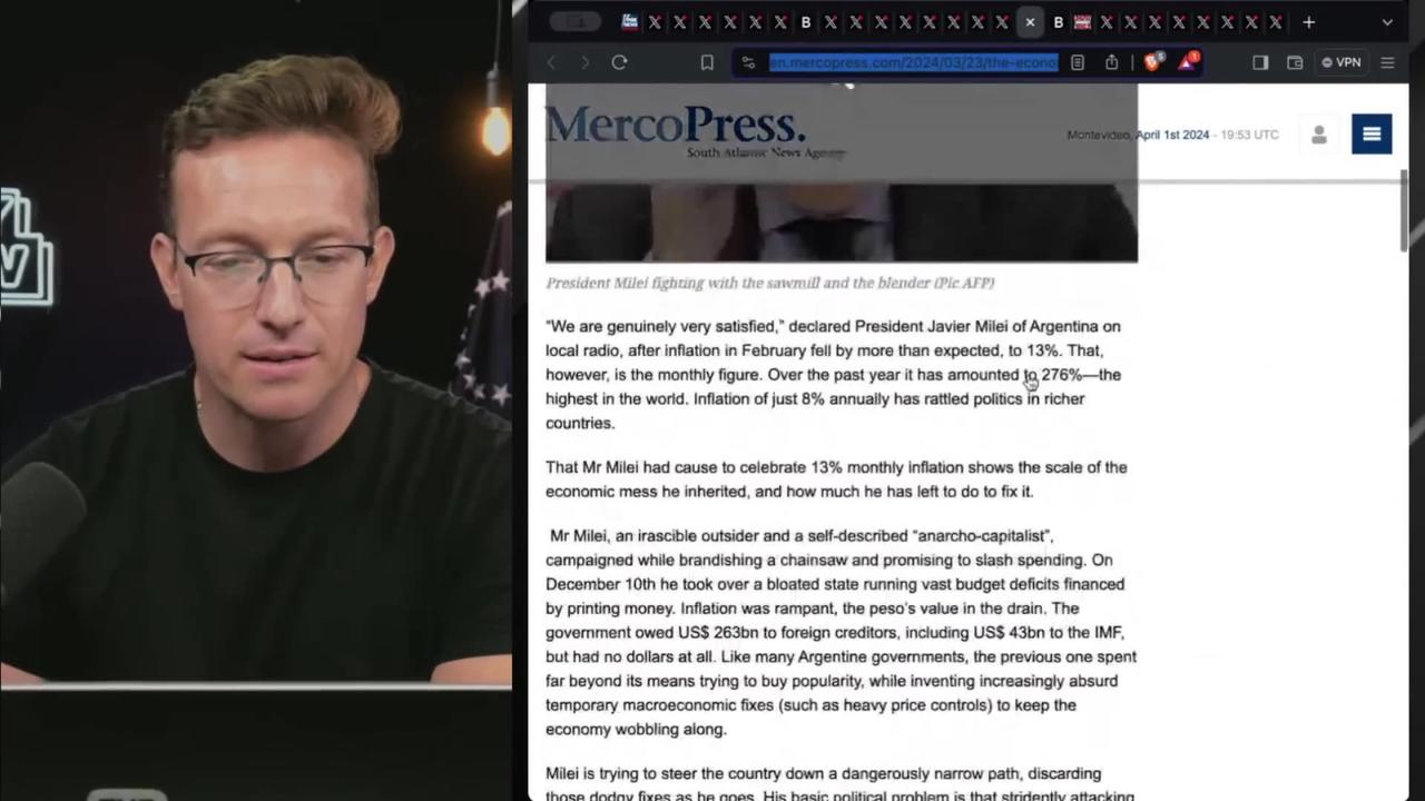 Woke Reporter B tch-Slapped By South-American - One News Page VIDEO