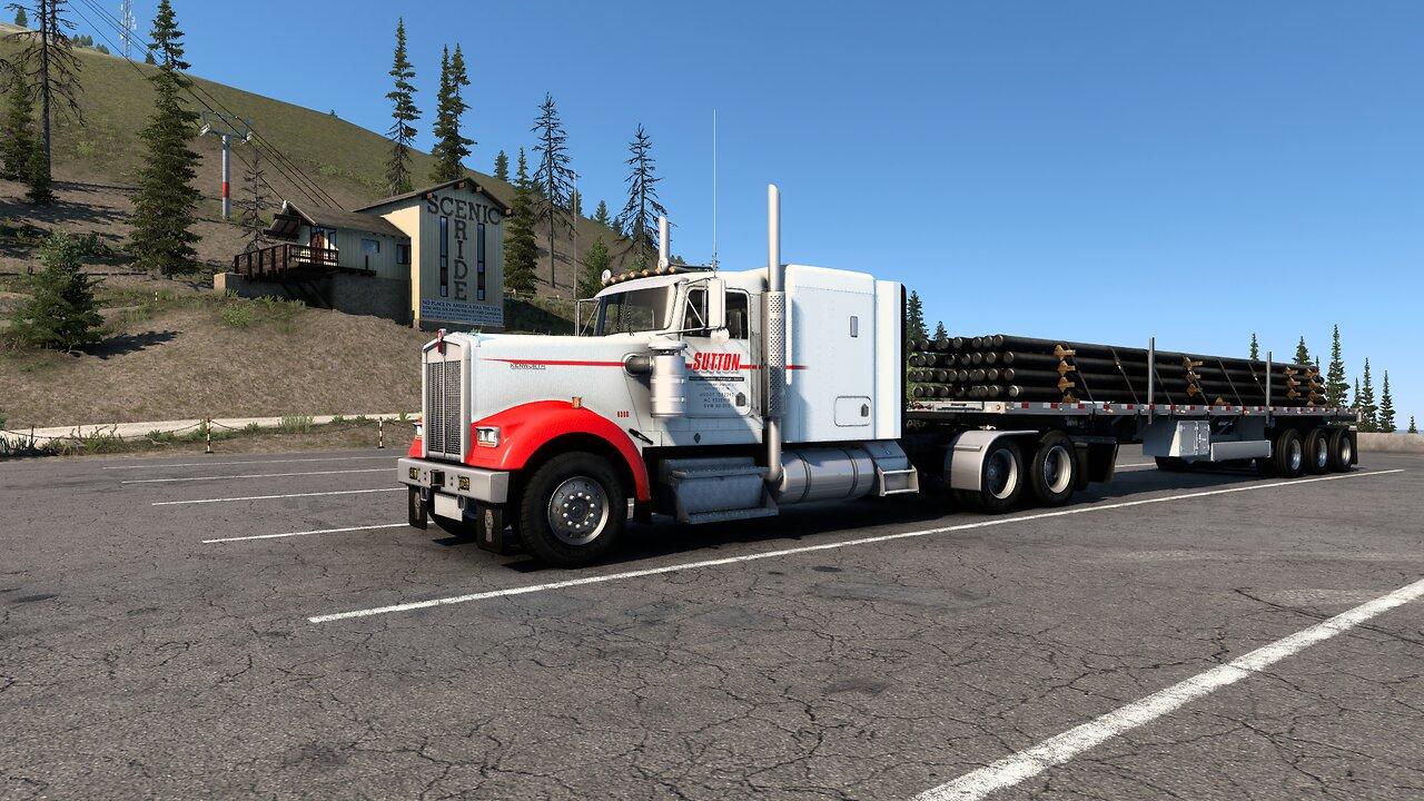 American Truck Simulator / LeftLane Custom - One News Page VIDEO