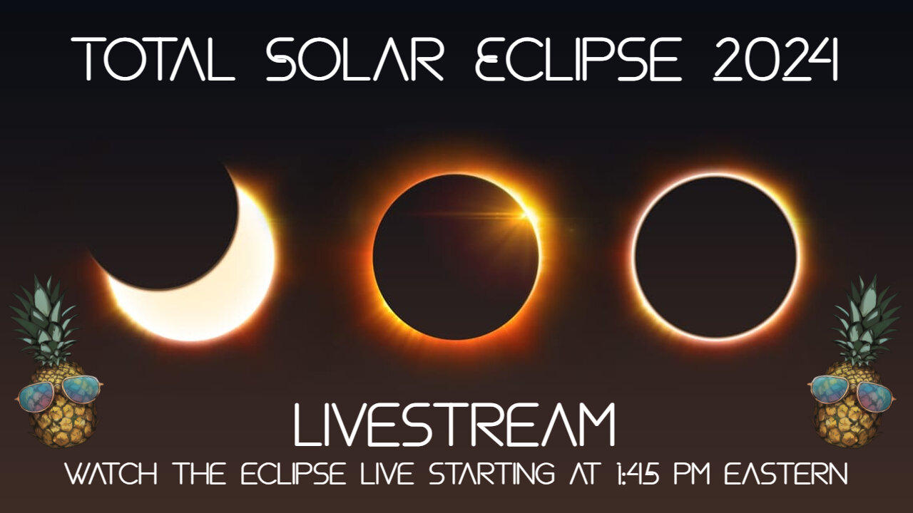 SOLAR ECLIPSE 2024 - WATCH LIVE - STARTING AT - One News Page VIDEO