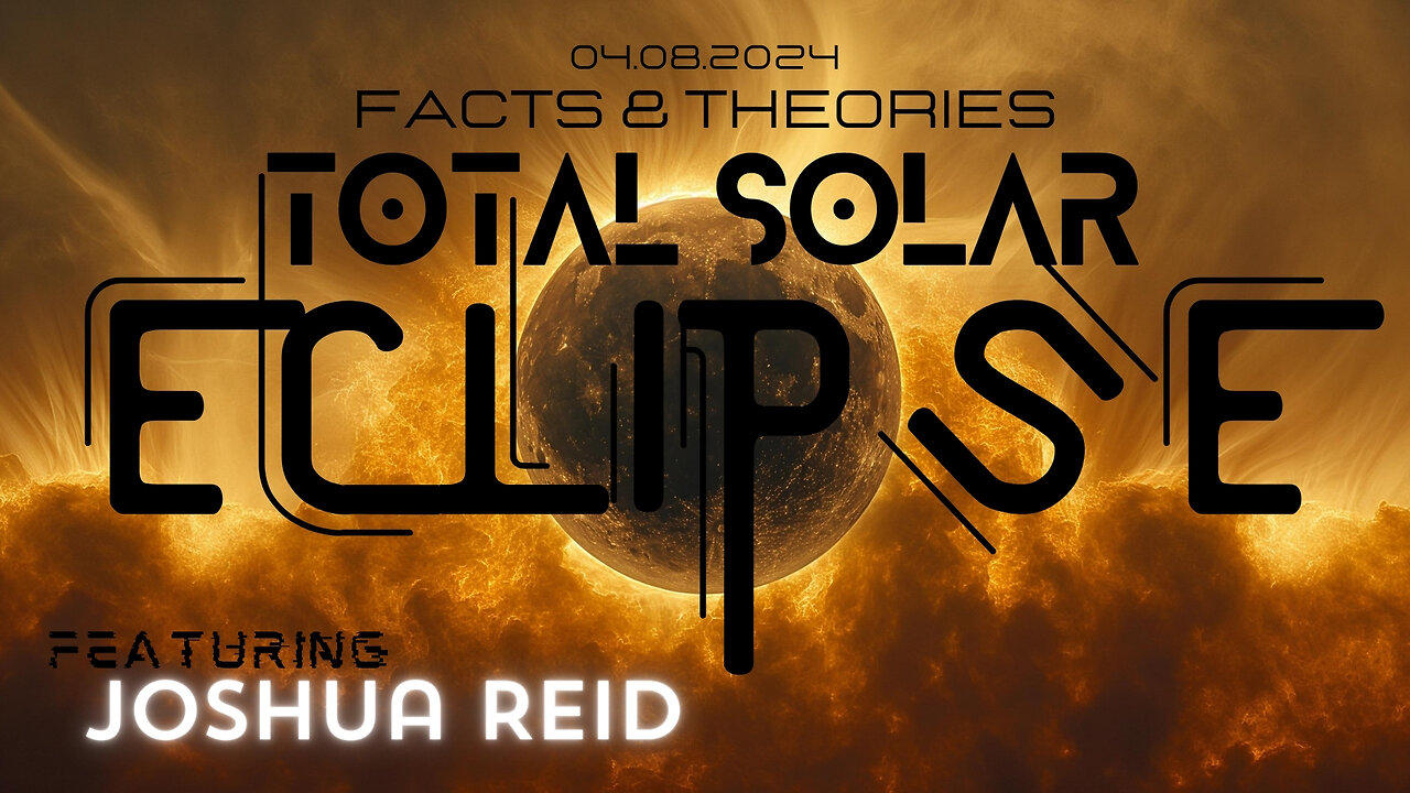 TOTAL SOLAR ECLIPSE - FACTS & THEORIES with - One News Page VIDEO