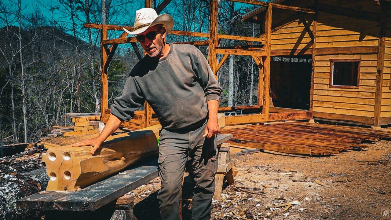 PEAR TREE CORNER POST & ROOF RAFTERS - One News Page VIDEO