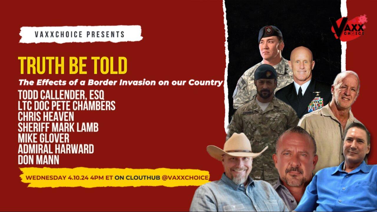 TRUTH BE TOLD - EFFECTS OF THE BORDER INVASION - One News Page VIDEO