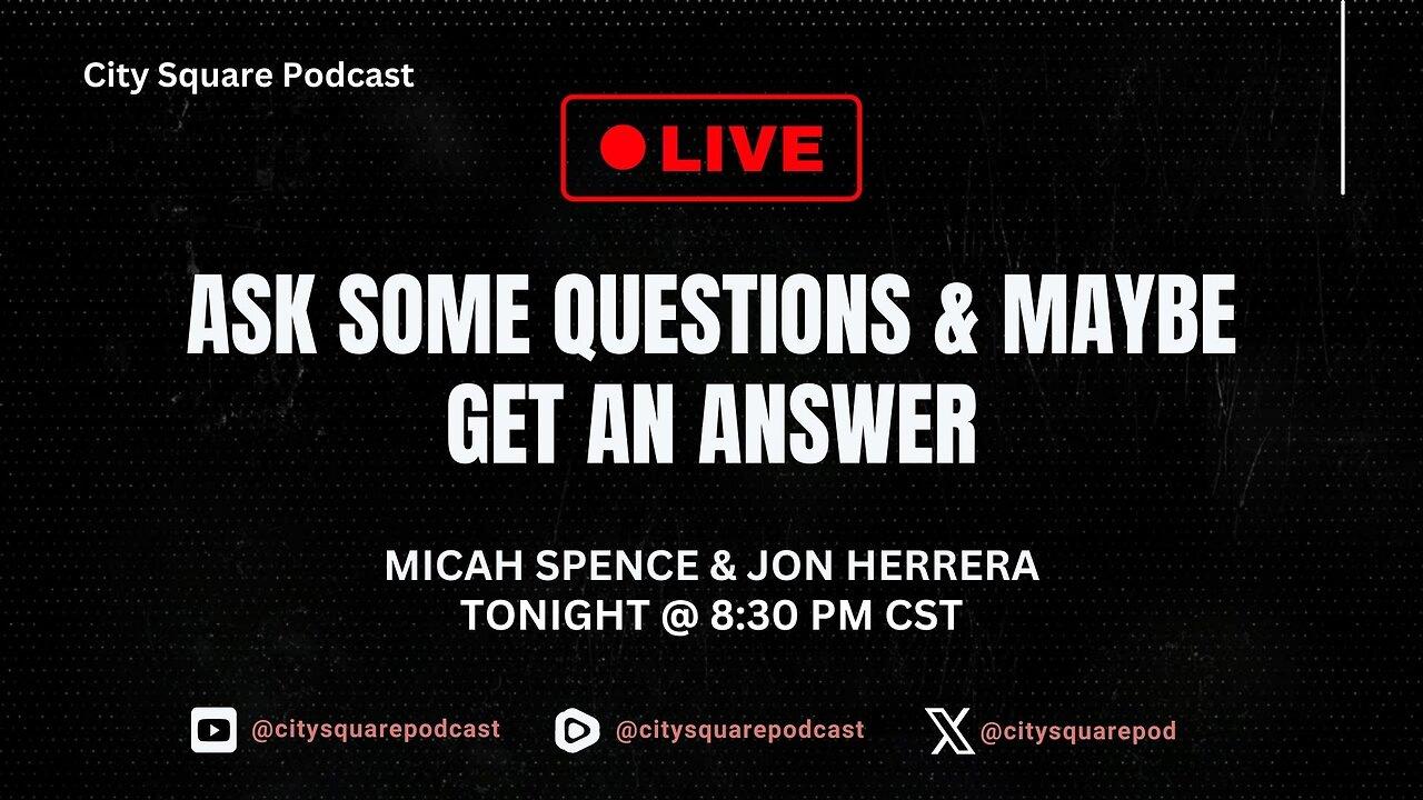 Ask some questions & maybe get some answers - One News Page VIDEO