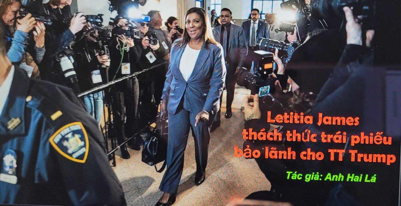 LETITIA JAMES THÁCH THỨC TRÁI PHIẾU BẢO - One News Page VIDEO