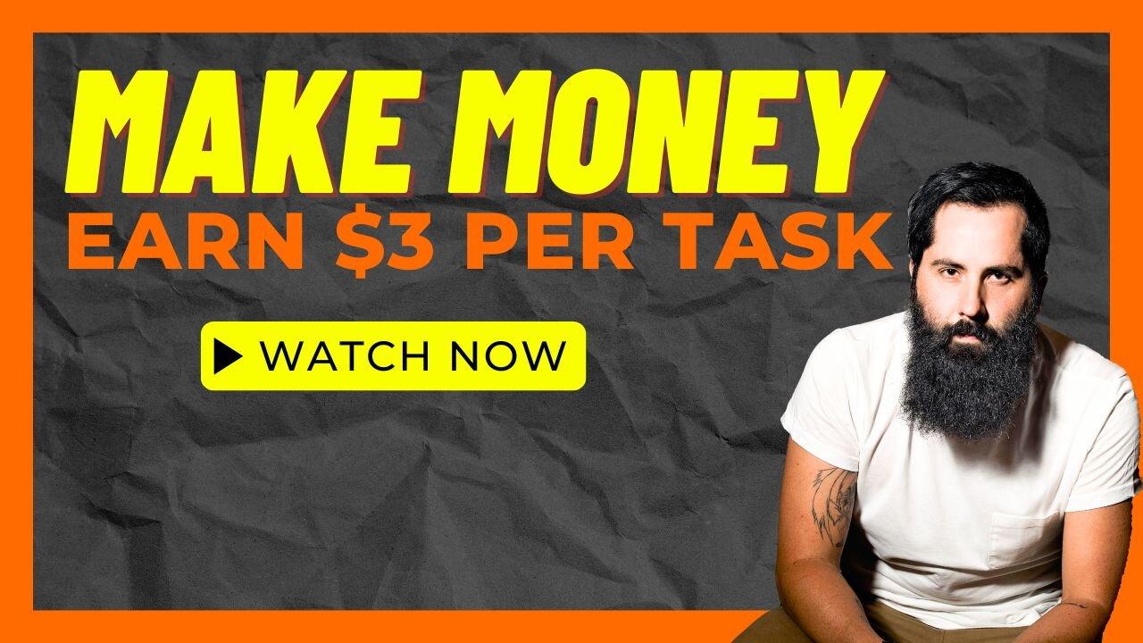 HOW TO EARN $3 PER TASK - FREE PASSIVE INCOME - One News Page VIDEO