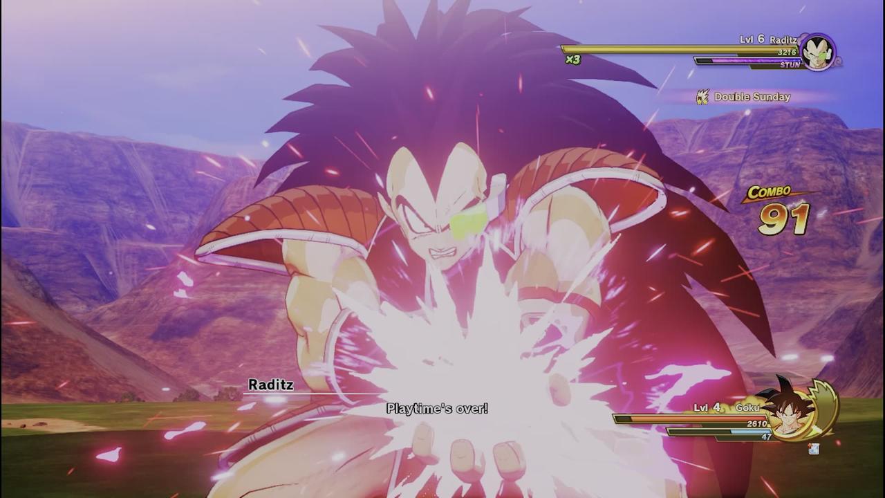 Raditz Launches An Assault - Dragon Ball Z - One News Page VIDEO