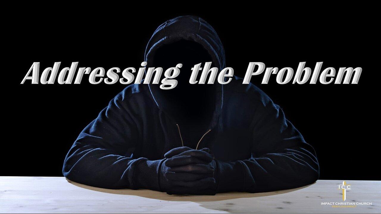 Addressing the Problem - One News Page VIDEO