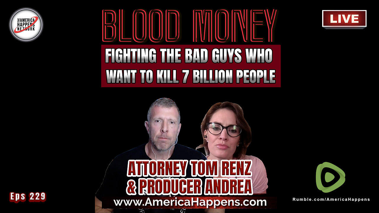 Attorney Tom Renz and Producer Andrea on Blood - One News Page VIDEO