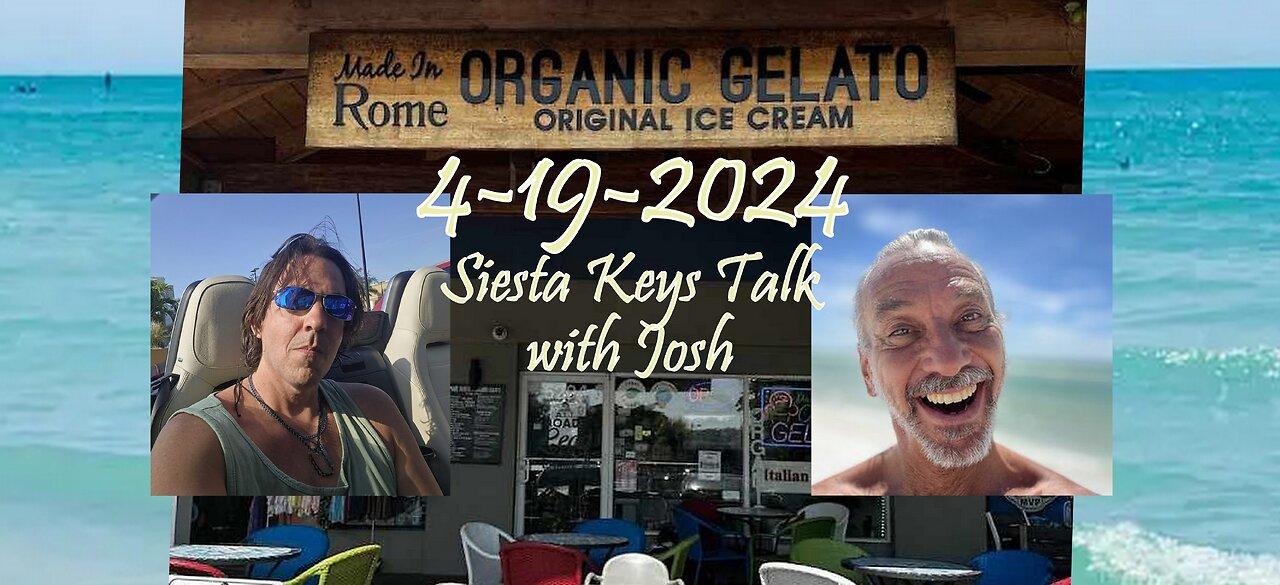 4-19-2024 Siesta Keys Talk with Josh Gerhardt - One News Page VIDEO