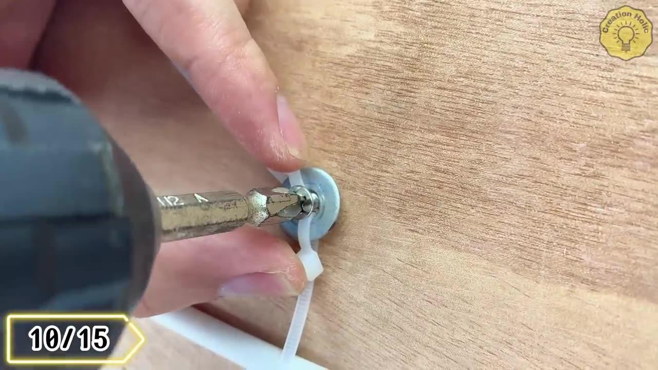 15 Amazing Tricks with Cable Ties that EVERYONE - One News Page VIDEO