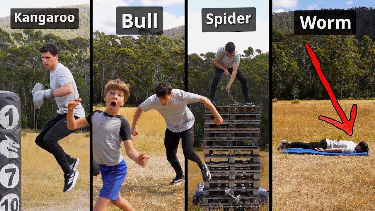How Different Animals Exercise - One News Page VIDEO