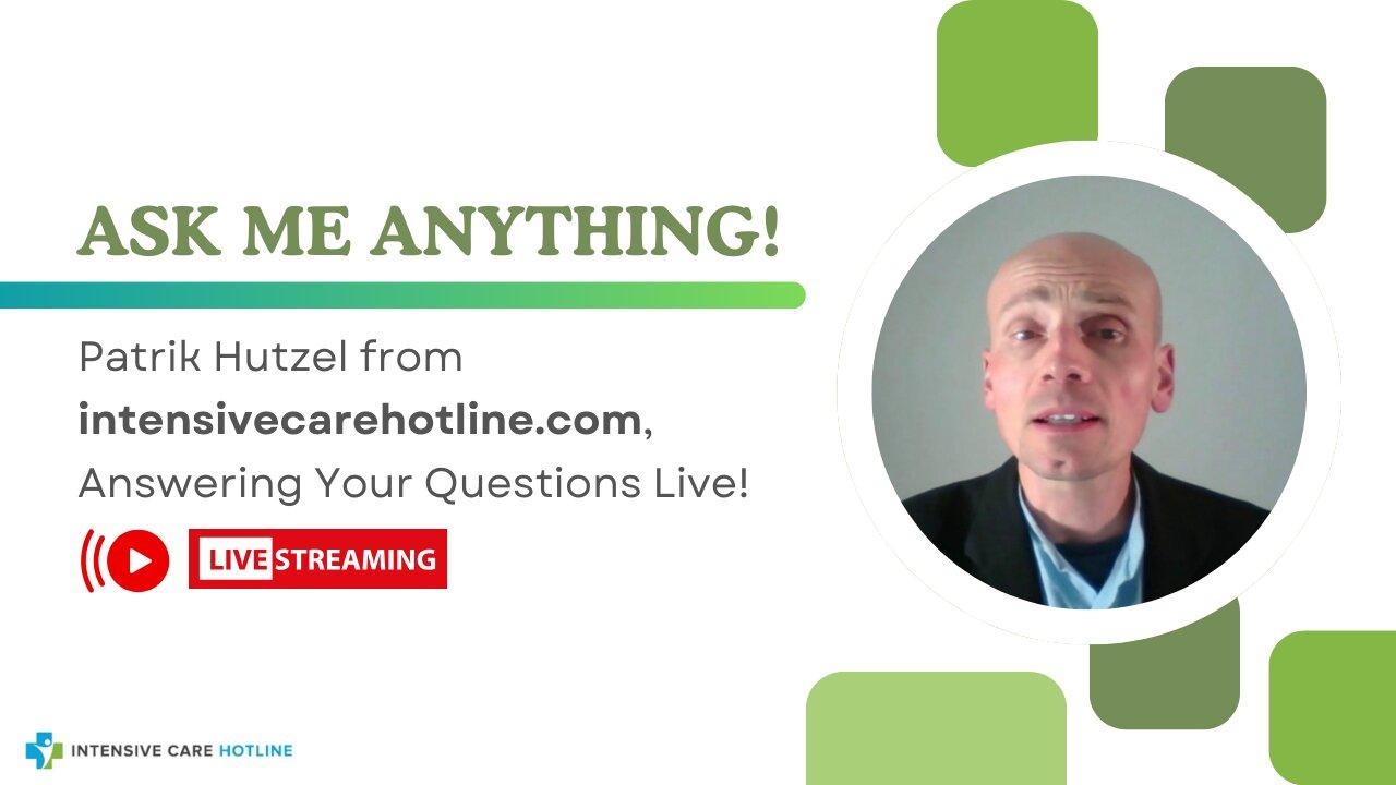 Ask me Anything! Patrik Hutzel from - One News Page VIDEO