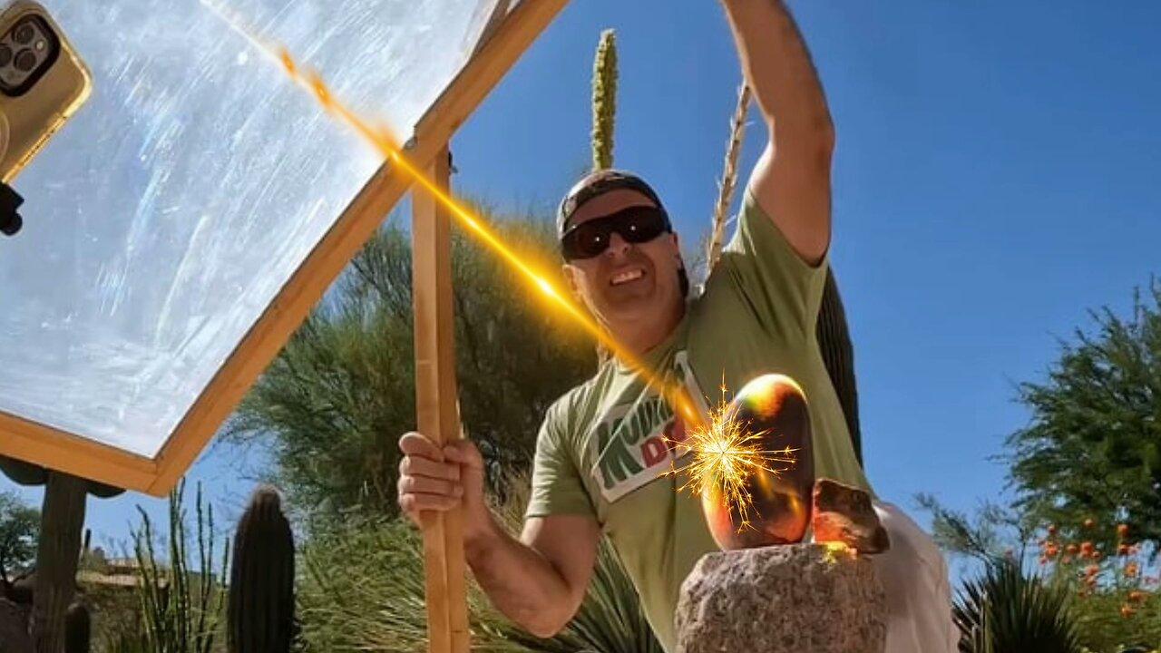 Melting Rocks: Amazing Experiment At Home With - One News Page VIDEO