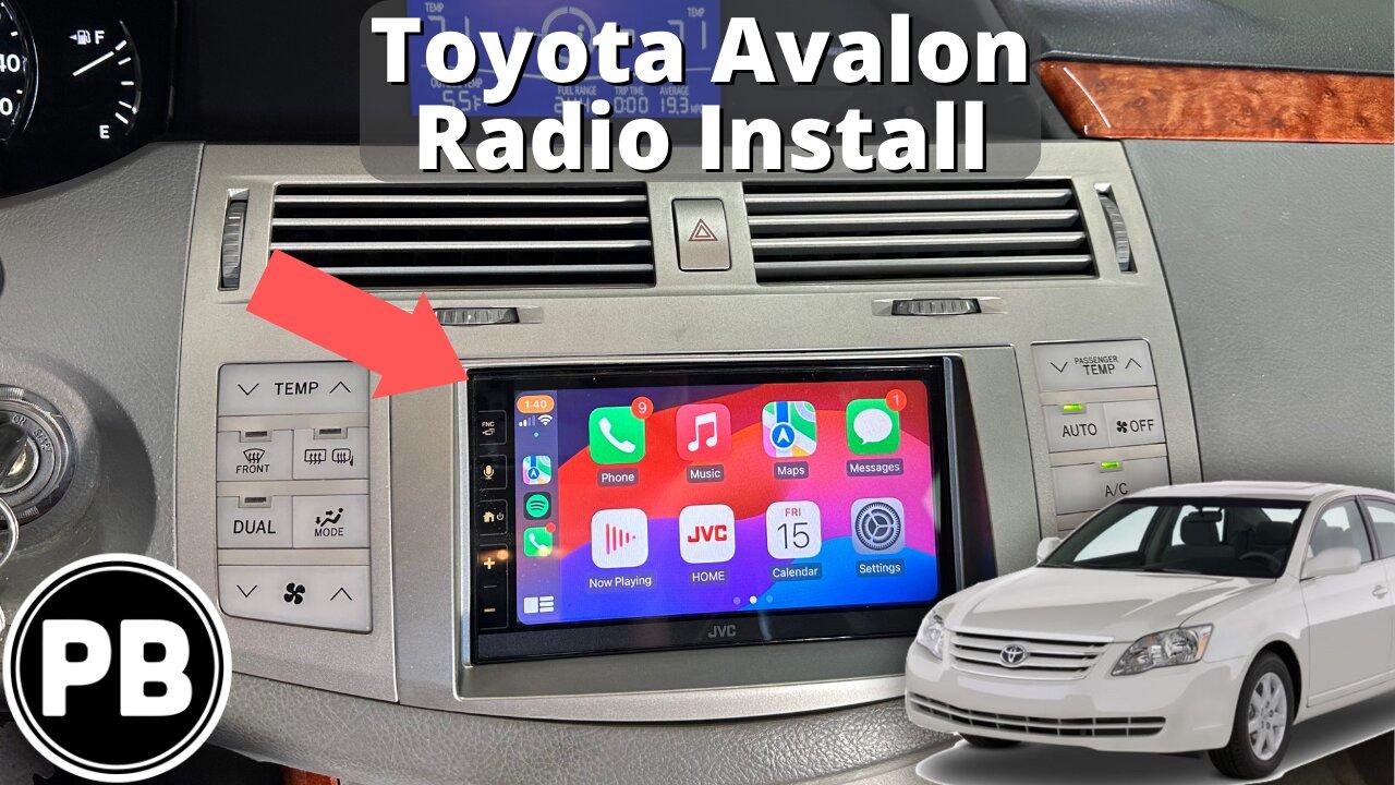 2005 - 2010 Toyota Avalon Radio Install - One News Page VIDEO