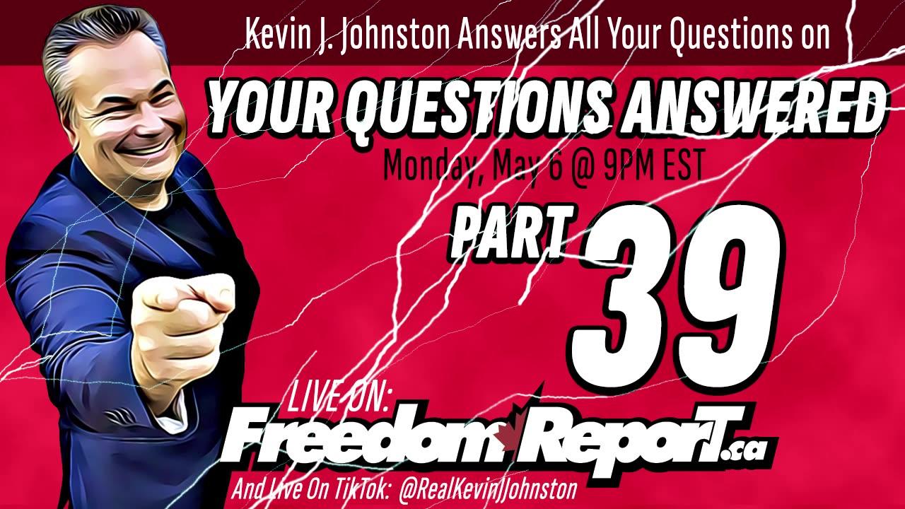 Your Questions Answered With Kevin J. Johnston, - One News Page VIDEO