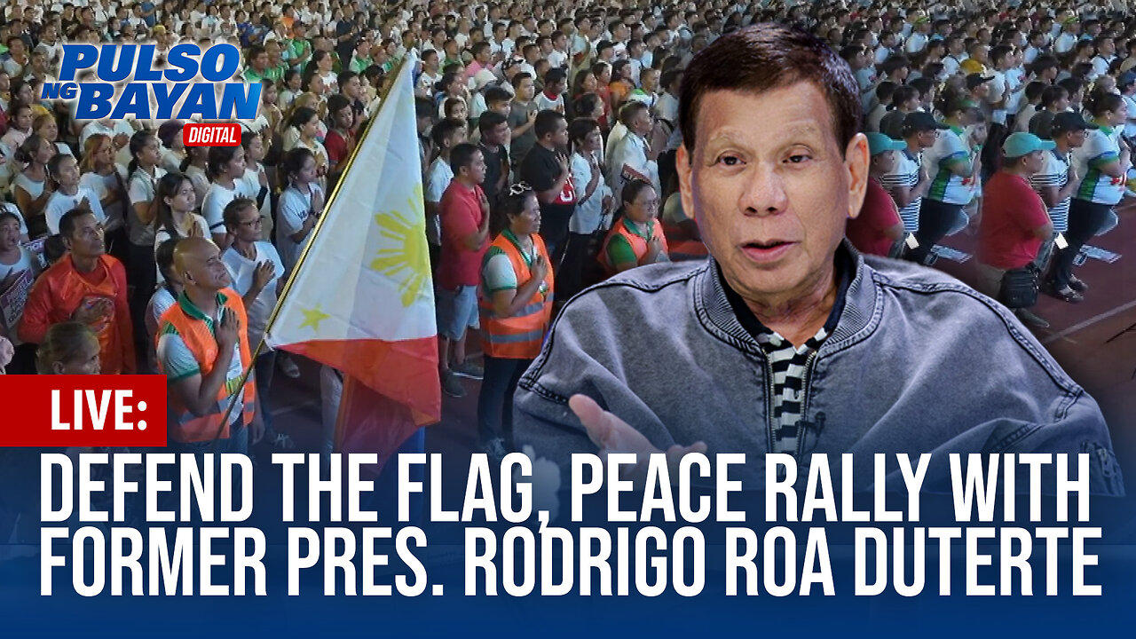 LIVE: Defend the Flag, Peace Rally with Former - One News Page VIDEO